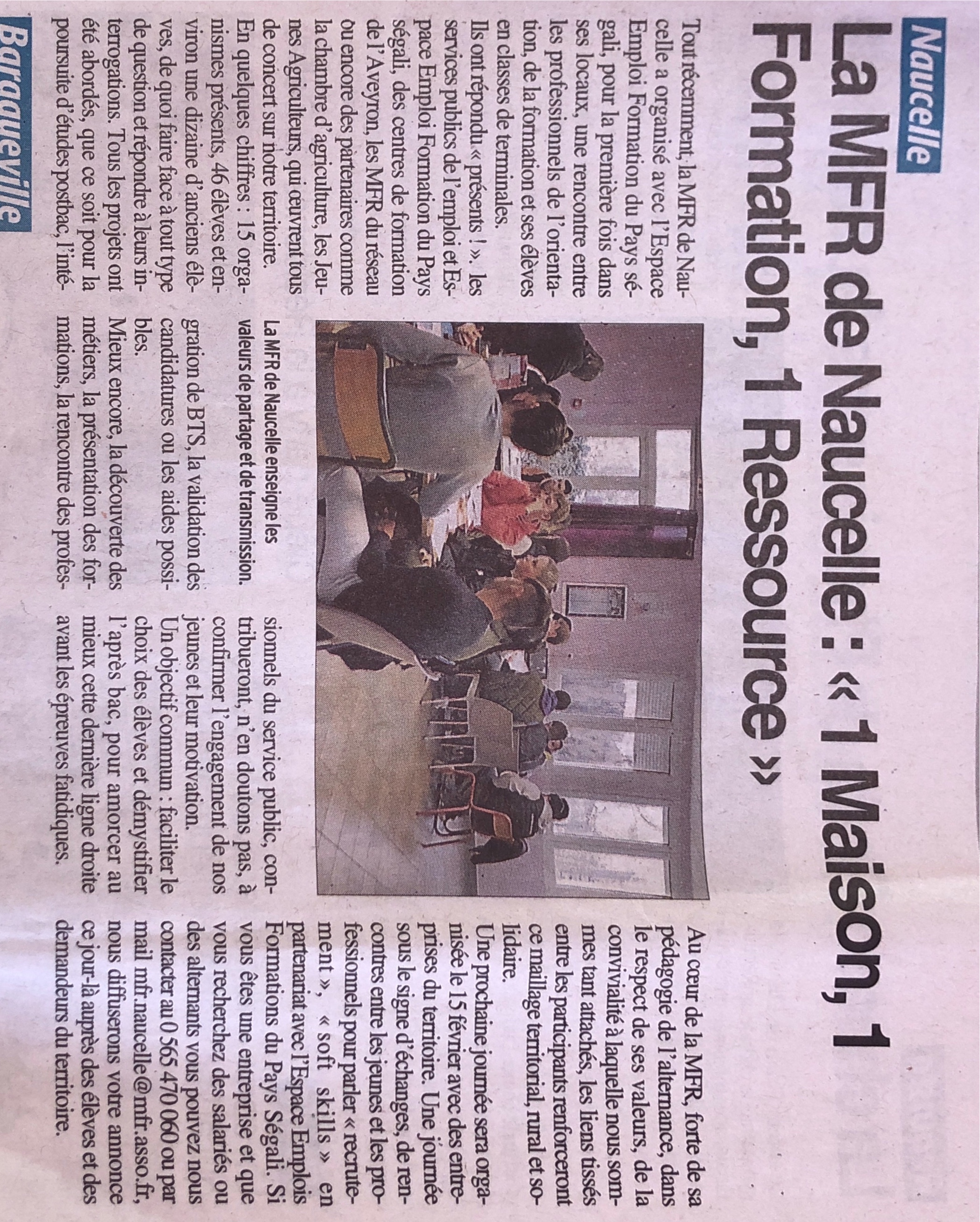 MFR de Naucelle
